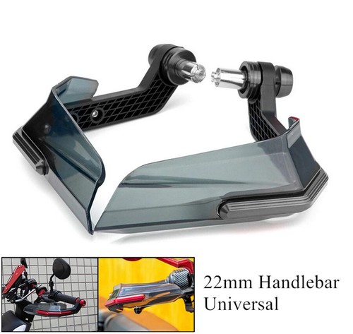 22mm Handlebar Handguard Hand Guard Protector Windshield Motorcycle ...