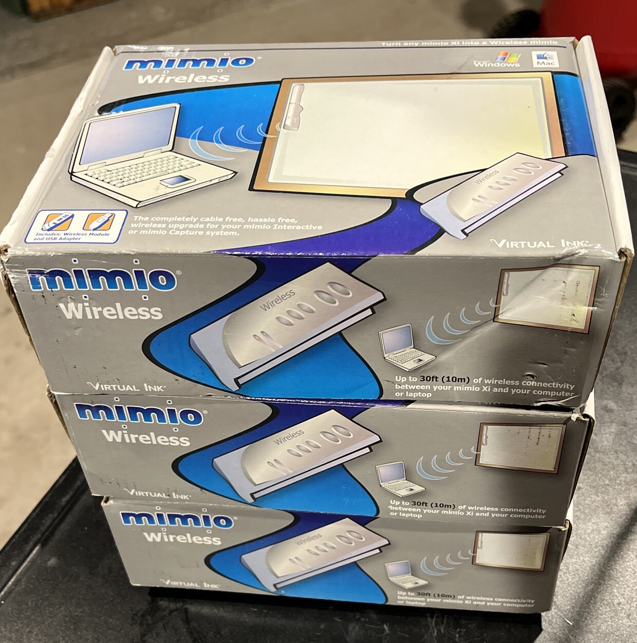 LOT OF 3 MIMIO XI WIRELESS ADAPTER FOR INTERACTIVE DIGITAL WHITEBOARD ...