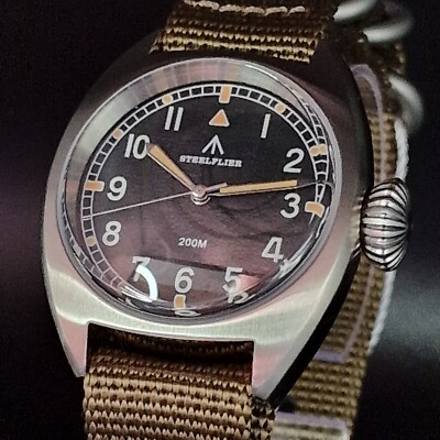 Seiko VH31 Mecaquartz 36mm Retro British Military W10 Watch by ...