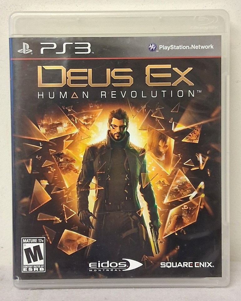 SONY PLAYSTATION 3 VIDEO GAME DEUS EX HUMAN REVOLUTION PS3 | eBay