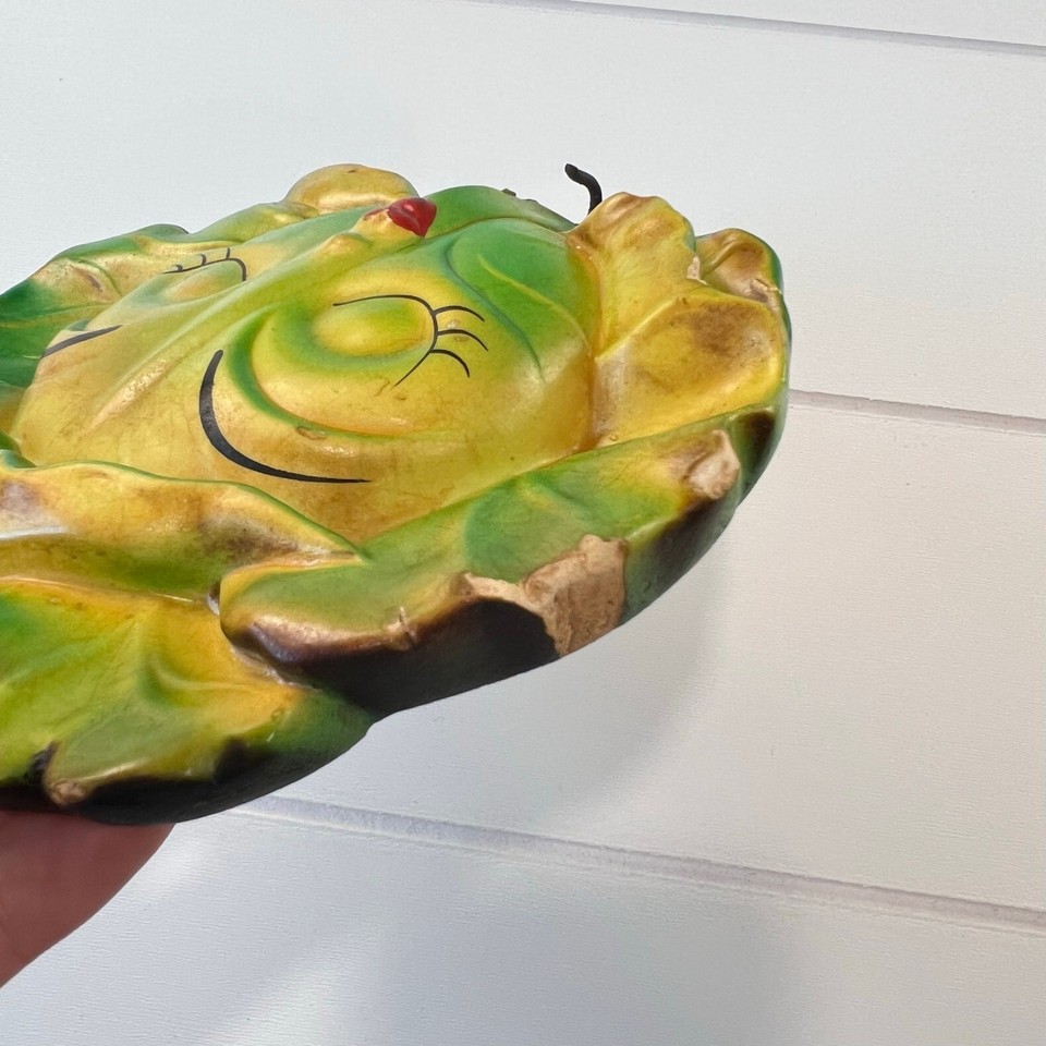 Funny Face Vintage lettuce Cabbage hook potholder Hook Kitchen Decor ...