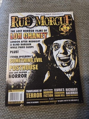 RUE MORGUE MAGAZINE SEPTEMBER-OCTOBER 2025 DISCOUNTED SHIPPING | eBay