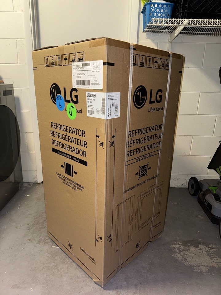 LG 6 cu. ft. Single Door Refrigerator - LRONC0605V | eBay