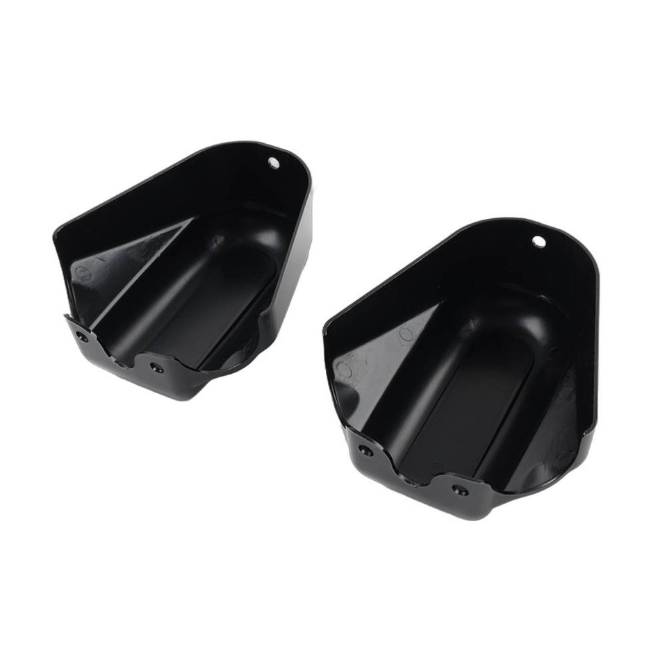 Black Bar Shield Rear Axle Covers Swingarm Cap For Harley Softail FLSTN ...