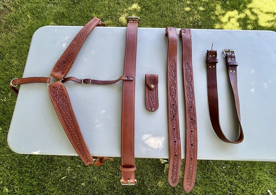 Custom 15.5" John M. Fallis Balanced Ride Saddle | eBay