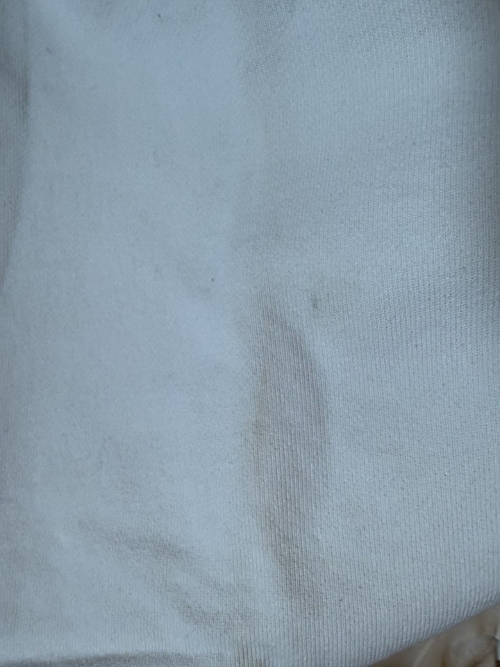 Dime Sweatshirt Size M Chenille Patch Beige/Bone | eBay