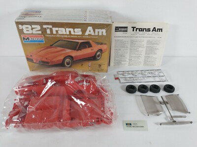 '82 Trans Am Monogram 1:24 Model Kit # 2281 Sealed Parts Bag | eBay