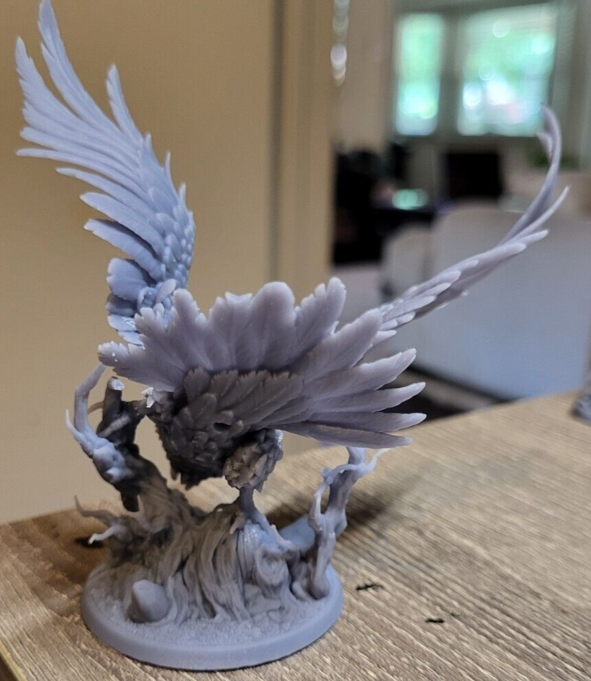Giant Crow Curse of Strahd Miniature UNPAINTED Fantasy Miniature | eBay
