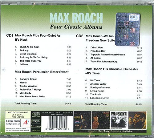 Roach Max Four Classic Albums (CD) | eBay
