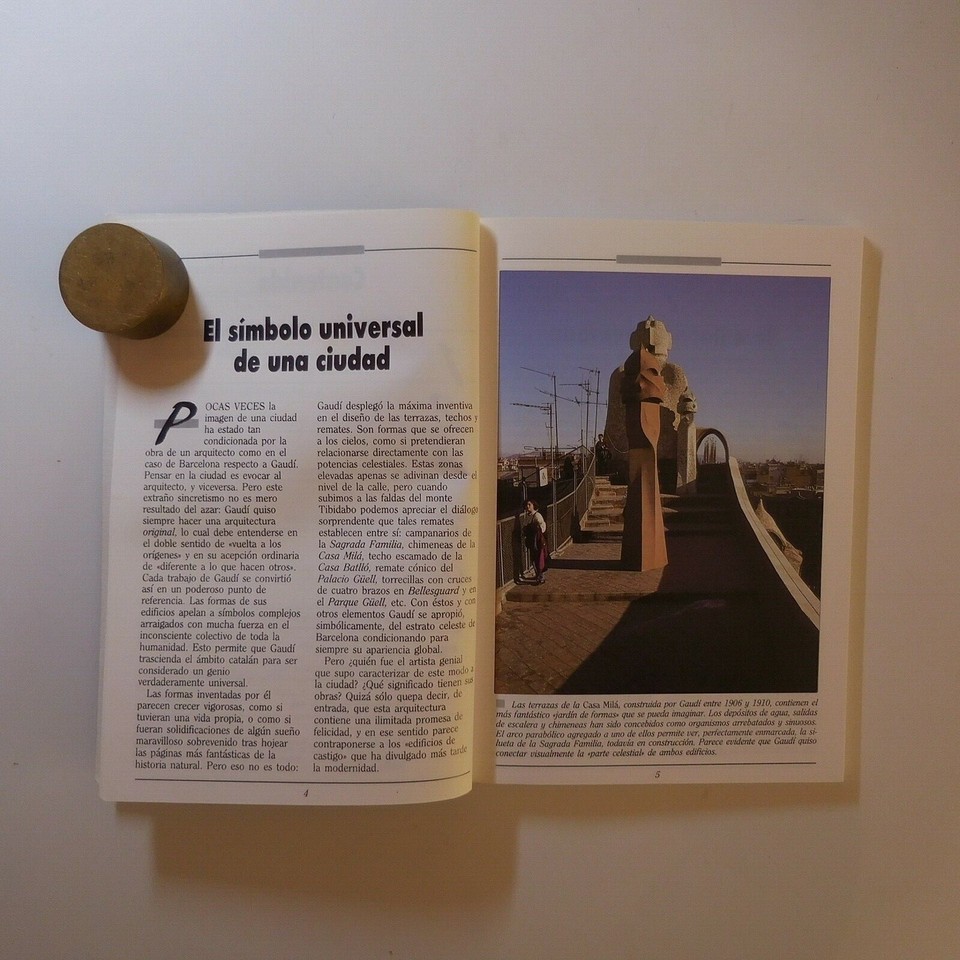 Juan Antonio Ramirez 1992 Gaudi Monografia Art Architettura Spagna ...