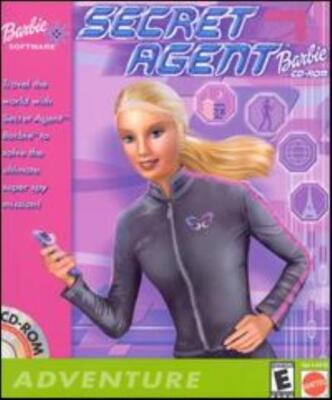 Barbie Secret Agent PC CD girls adventure with robot spy puppy gadgets ...