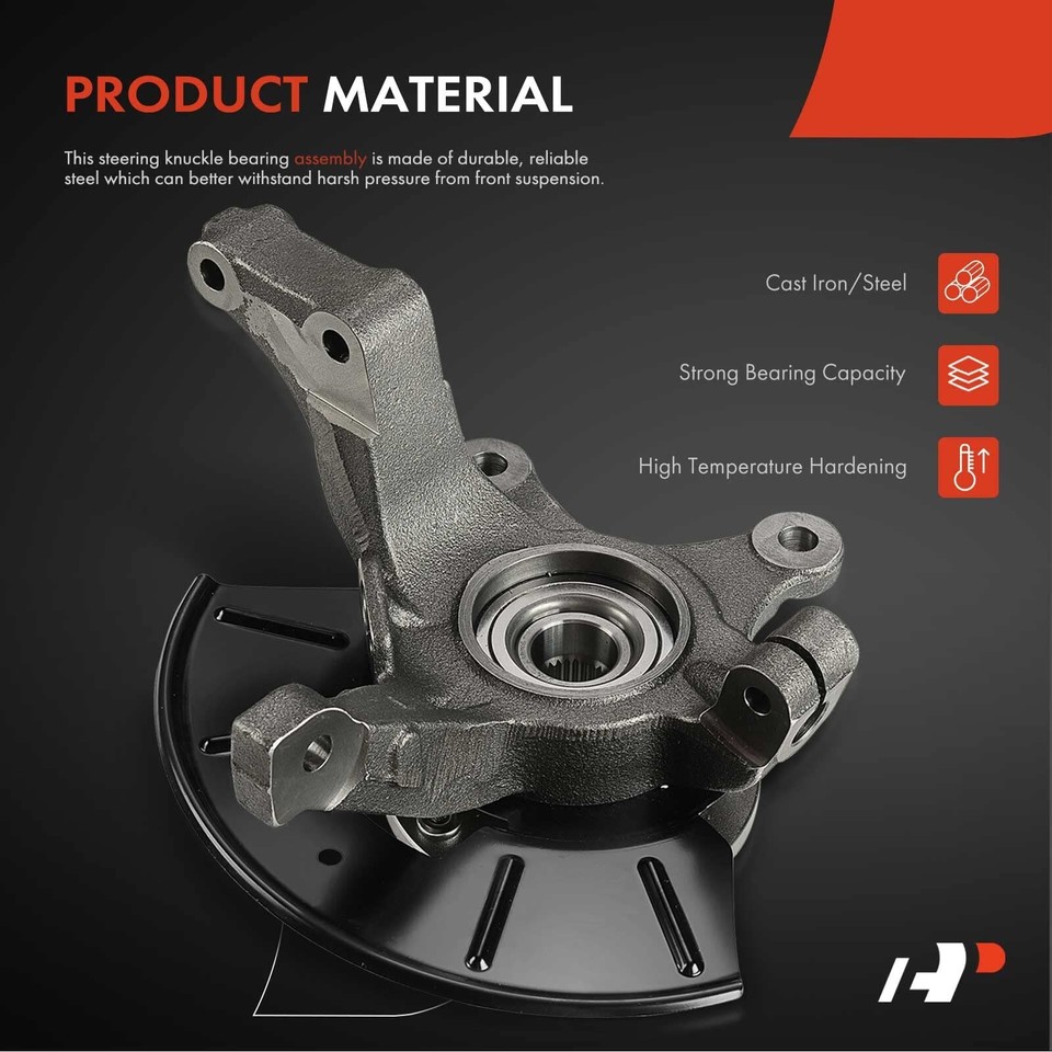 A-Premium Front Steering Knuckle & Wheel Bearing Hub Assembly ...