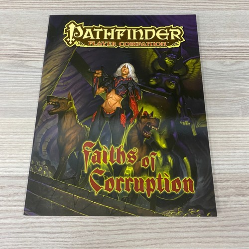 PATHFINDER FAITHS OF CORRUPTION PLAYER COMPANION SOFTBACK BOOK RPG D&D ...