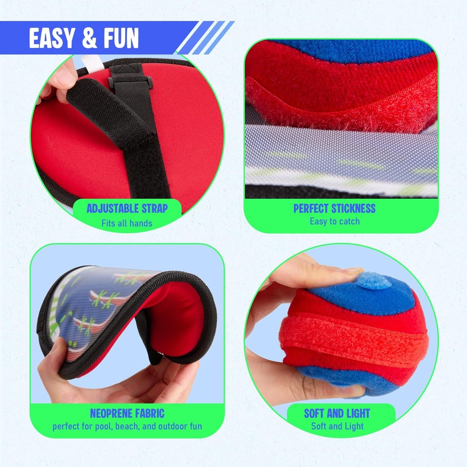 Toss and Catch Game for Toddlers - Soft, Safe & Pain-Free Baseball ...