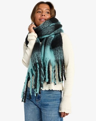 BILLABONG - Womens On The Frindges Scarf - Misty Blue | eBay UK