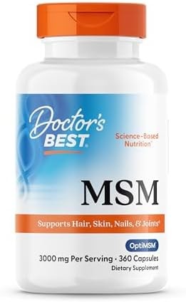 Doctor's BEST MSM, Hair, Skin, Nails Support, 360 Capsules | eBay