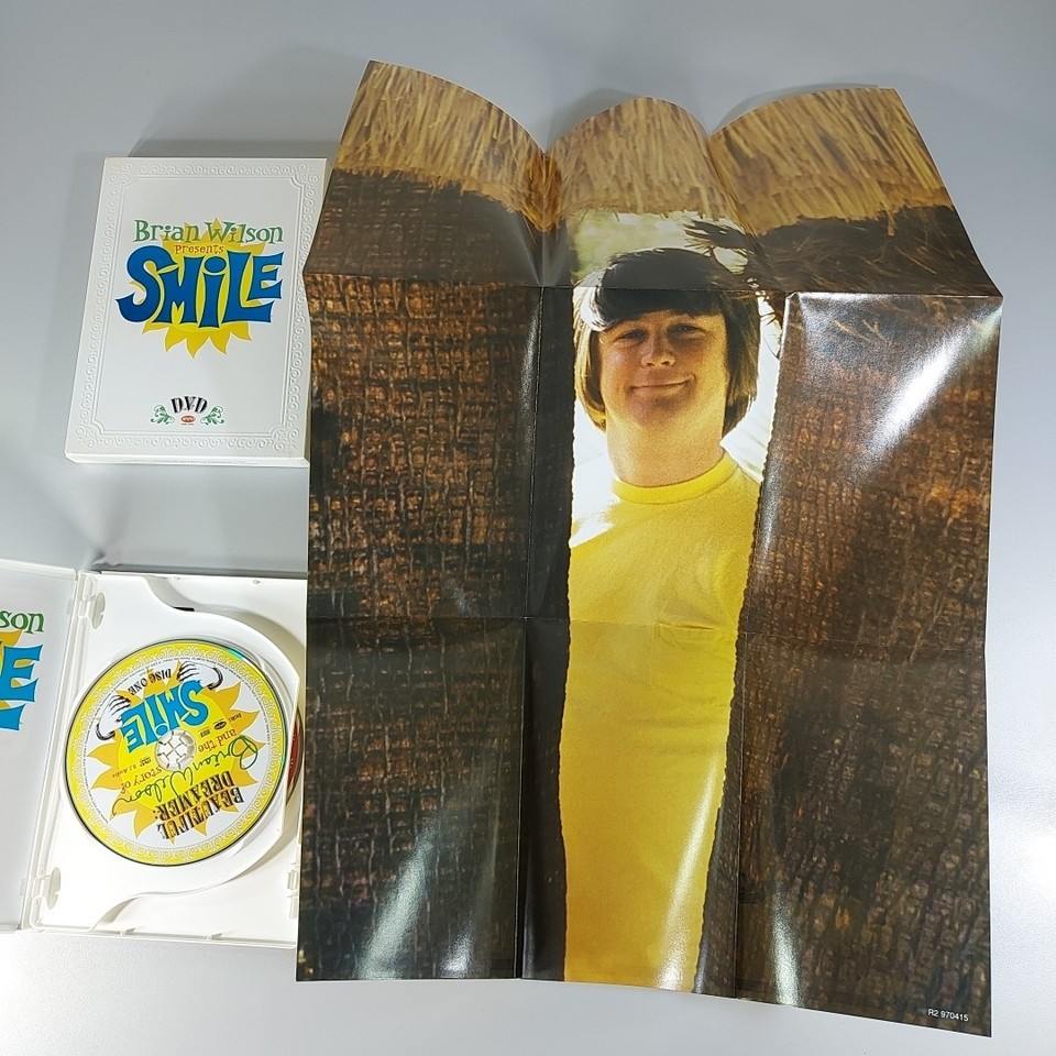 Brian Wilson Presents Smile DVD. 2-discs + Poster. Region 1. Good ...