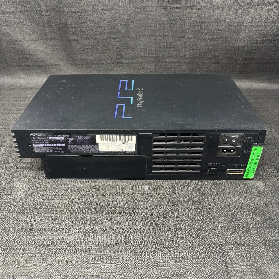 Sony PlayStation 2 PS2 Fat Console For Parts Repair AS IS Does Not Turn ...