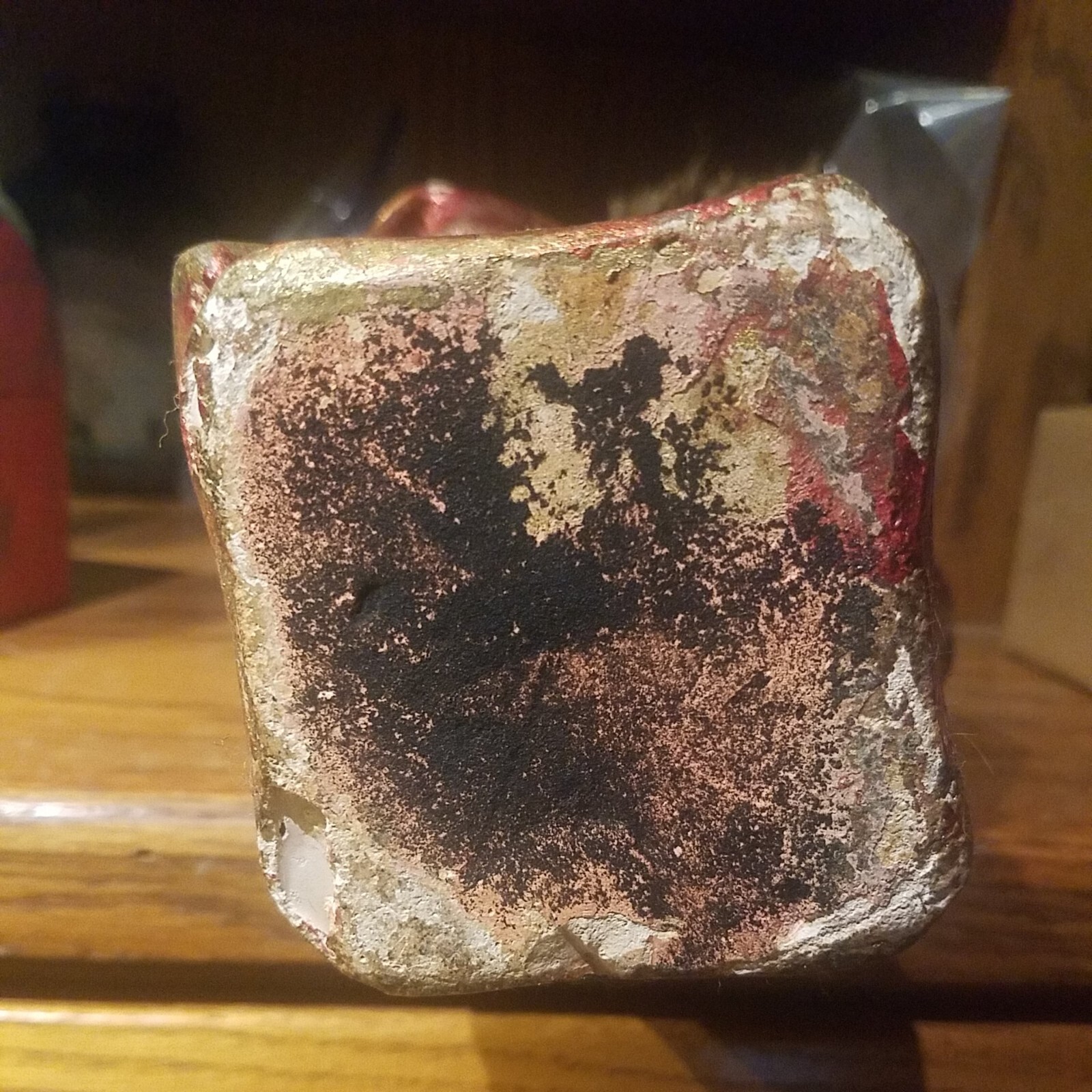 Antique Lovely Young Lady Plunging Neckline Bust Polychrome Like Paint ...