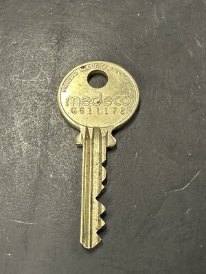 MEDECO High Security Key G611172 | eBay