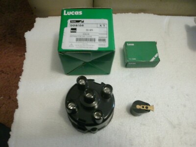 MGB , MIDGET , SPITFIRE , TR7 DISTRIBUTOR CAP & ROTOR , LUCAS MADE IN ...