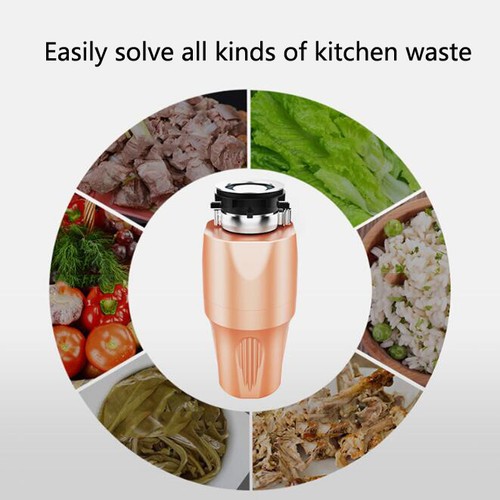 500W 220V Household Waste Disposer Kitchen Sink Food Garbage Disposal ...