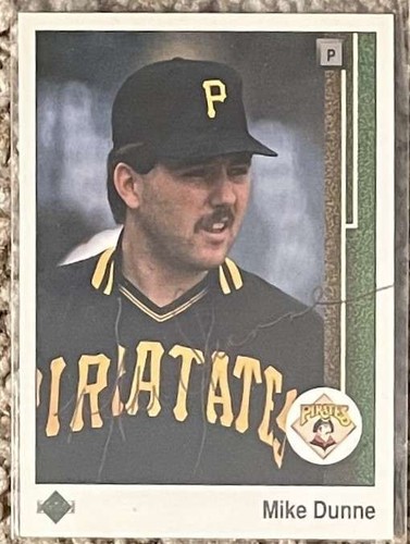 Mike Dunne signed 1989 Upper Deck - Pirates | eBay