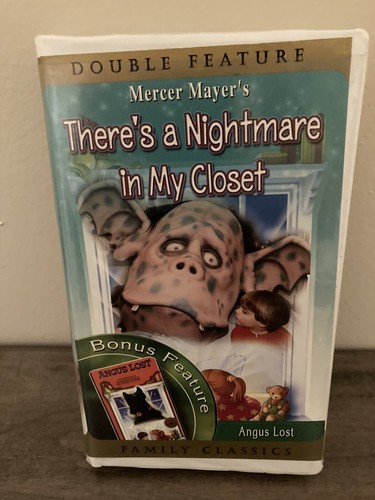 THERE'S A NIGHTMARE IN MY CLOSET & ANGUS LOST VHS RARE DOUBLE FEATURE ...