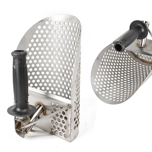 Metal Detector Sand Scoop Sifter - Stainless Steel Beach Sand Shovel ...