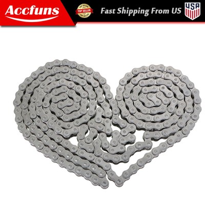#40SS Stainless Steel Roller Chain x 10 feet+Free Connecting Links 1 ...