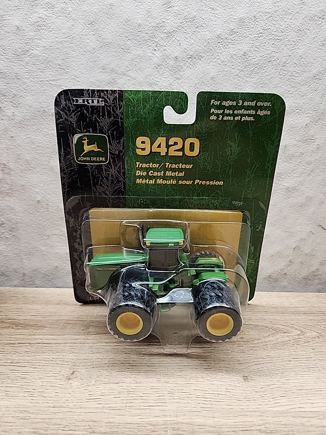 2002 ERTL John Deere 9420 Die Cast Metal Tractor #15222 1:64 Scale NEW ...