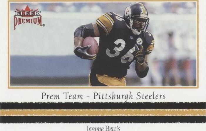 2002 Fleer Premium - Prem Team Jerome Bettis #7PT Ruby /500 for sale ...