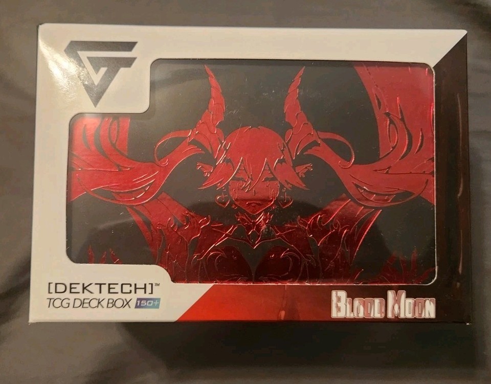 Blood Moon Sealed DekTech Deck Box Mkohl40/Mkohlgames/GemTech | eBay