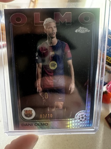 Dani Olmo Topps Chrome /10 | eBay