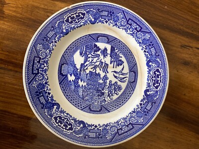 Willow Ward by Royal China 9in blue plate | eBay