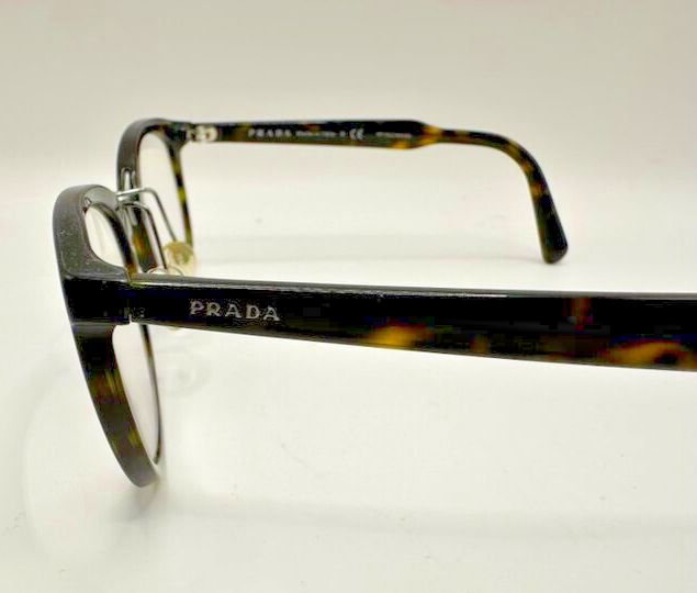 PRADA Authentic Eyeglasses Frames VPR 03T 2AU-101 Brown Tortoise 50-22-140 Italy | eBay