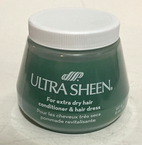 Ultra Sheen For Extra Dry Hair Conditoner & Hair Dress 8 oz FULL SIZE ...