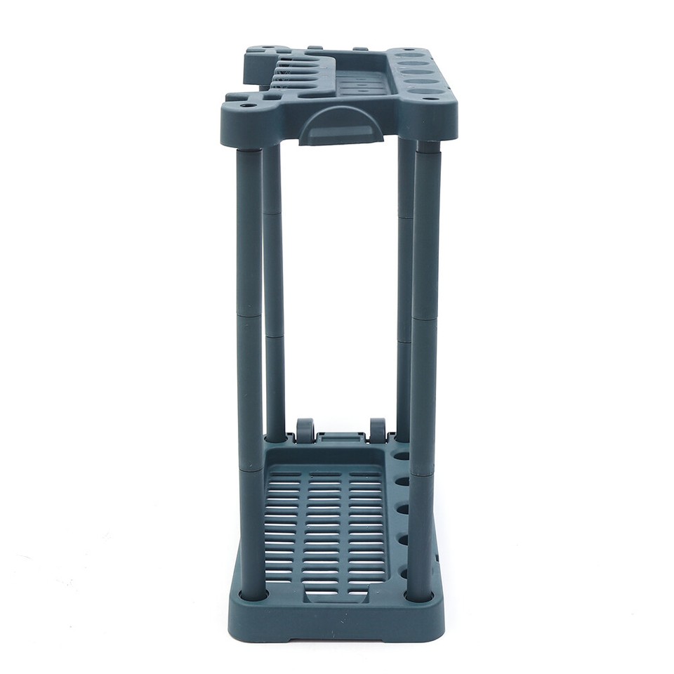 Garage Tool Rack Broom Mop Holder Garden Lawn Utility Storage Stand ...