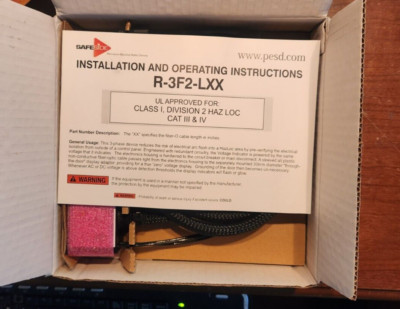 Grace R-3F2-L48 Optical Light Cable Voltage Indicator Safeside Fiber ...