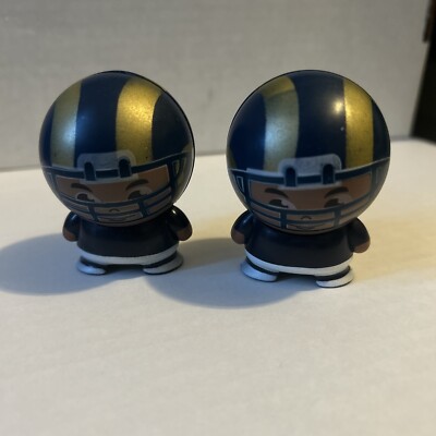 NFL Football LA Rams Buildable 2.5" Mini Figure Cake Topper Decor Lot ...