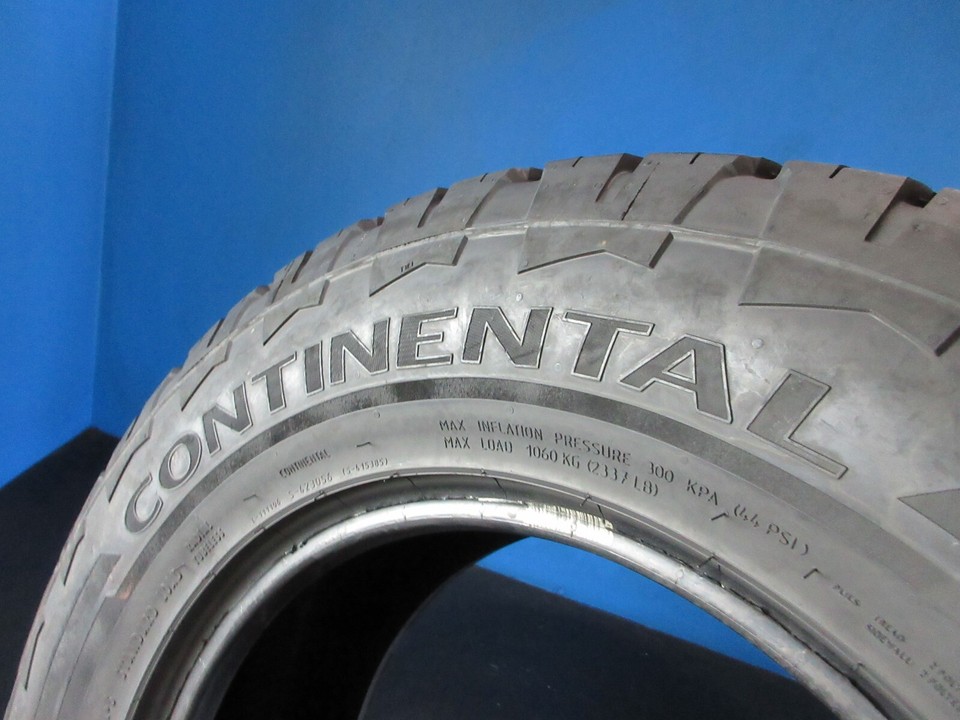 Used Continental TerrainContact A/T 255 65 17 9/32 High Tread 1810C | eBay