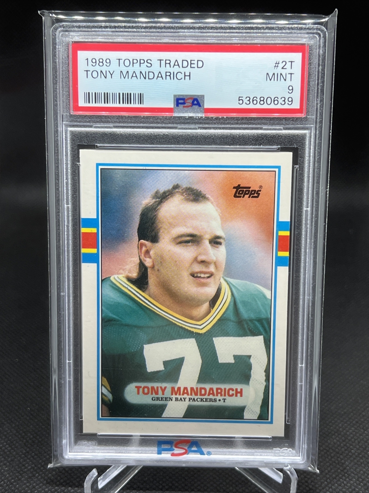 1989 Topps Traded - #2T Tony Mandarich (RC) for sale online | eBay