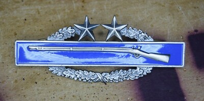 Authentic Vietnam War US Army Combat Infantry Badge CIB 3rd Award ...