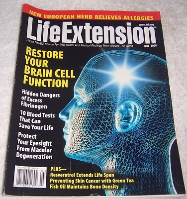 Life Extension Magazine May 2006 Brain Cell Function | eBay
