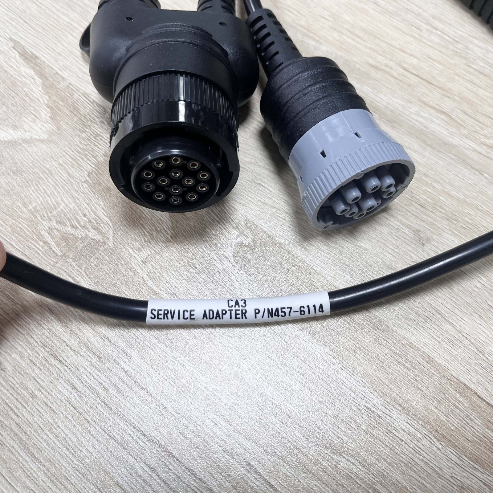 9pin + 14pin Split Connect CA3 Service Cable 457-6114 For CAT ET3 ...