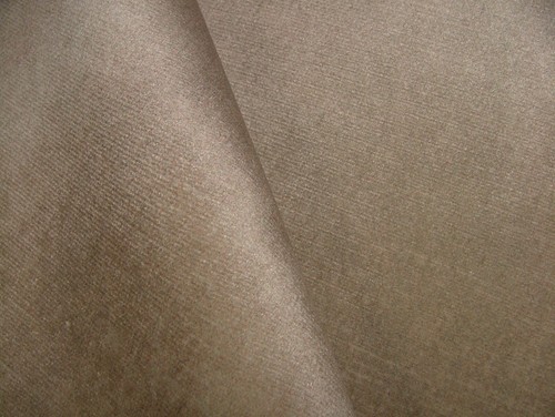 3.2 Metres iLiv Larne Nougat Plush Velvet Fabric Curtain Upholstery ...