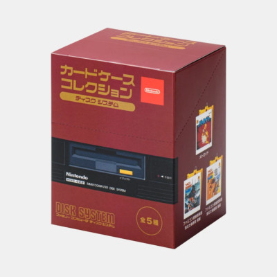 NINTENDO Tokyo Limited Super Mario Card Case Collection Disk System Box ...