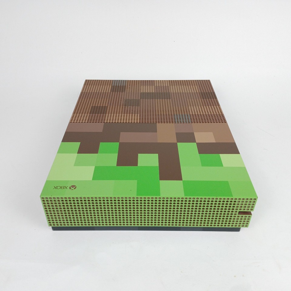 Xbox One S Minecraft Limited Edition 1TB + Controller + Complete Box | eBay