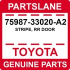 75987-33020-A2 Toyota OEM Genuine STRIPE, RR DOOR | eBay Australia