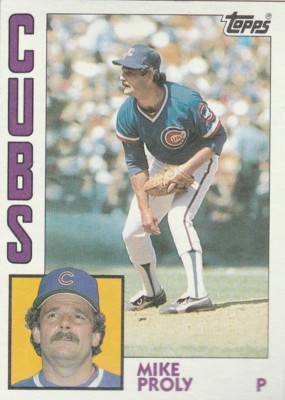 FREE SHIPPING-MINT-1984 Topps #437 Mike Proly Cubs | eBay